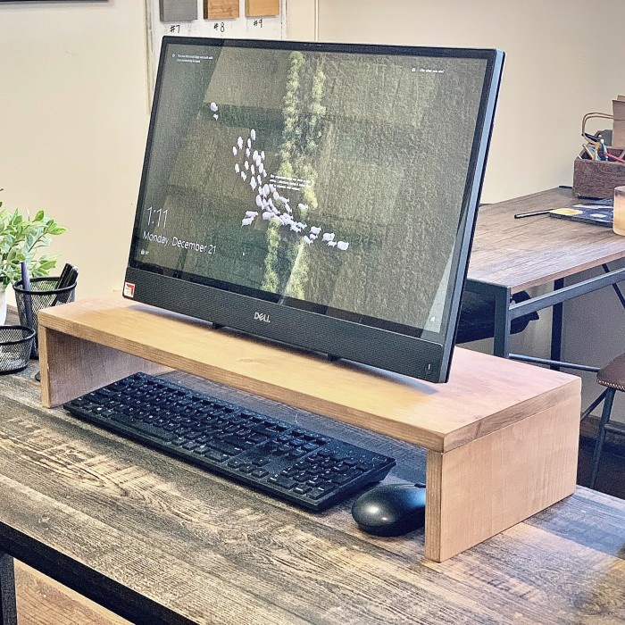 Jual Terlaris Monitor Riser Stand Monitor Dudukan Monitor Kayu | Shopee ...