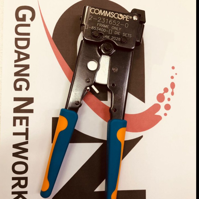 Jual Tang Amp / Tyco / Commscope Tang / Crimping Tool Rj45 Cat5 ...