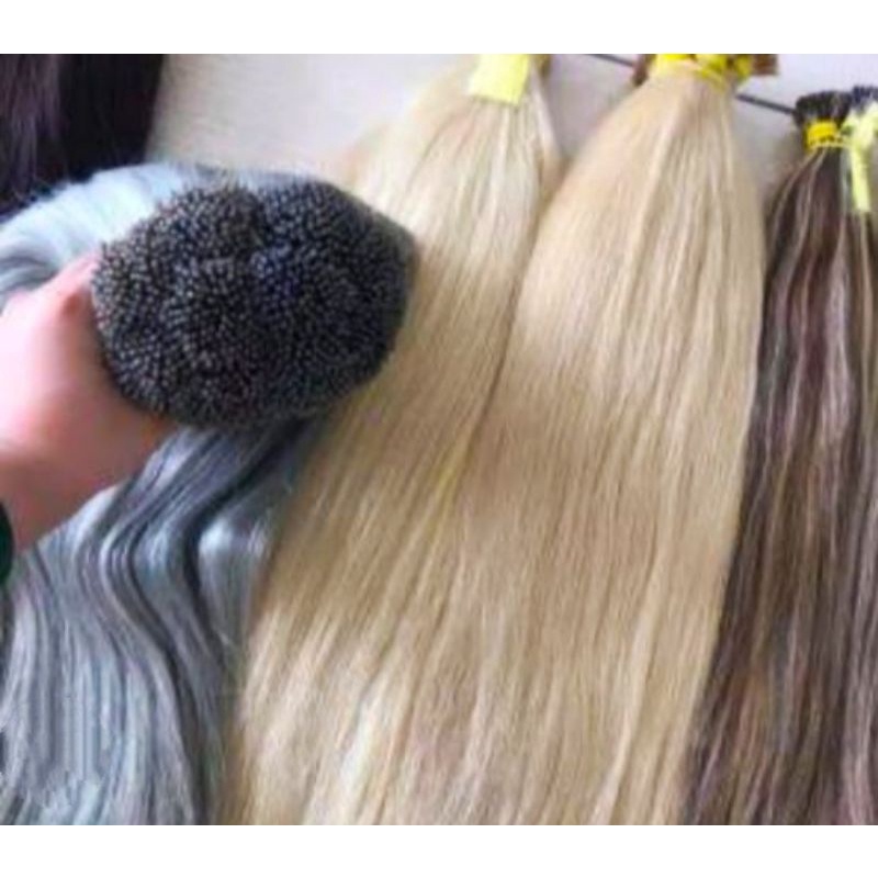 Jual Hair extension rambut asli khusus warna 50-60cm | Shopee Indonesia