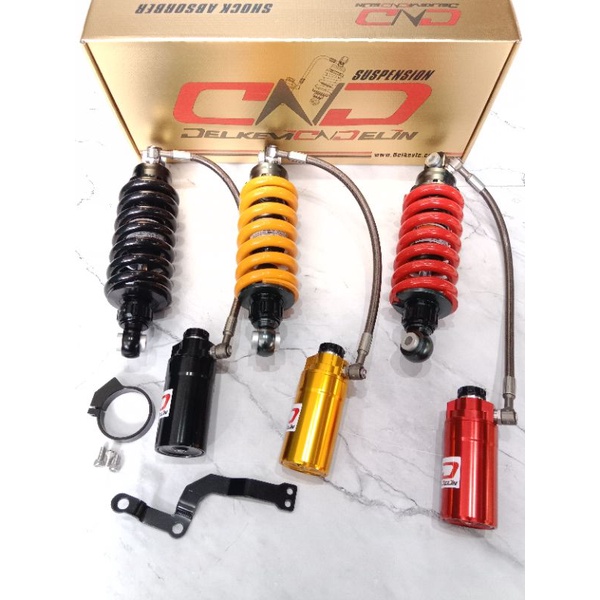 Jual Monoshock DND Delkevic tabung pisah Ninja RR ukuran 265mm | Shopee Indonesia