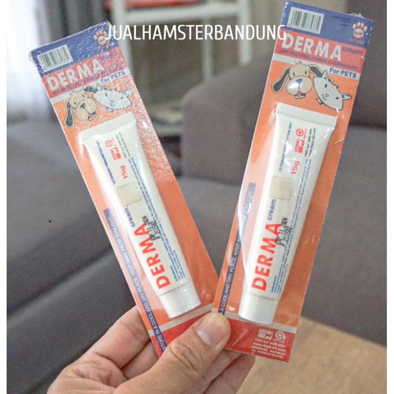 Jual DERMA CREAM 15gr / raid all / obat luka salep jamur scabies ...
