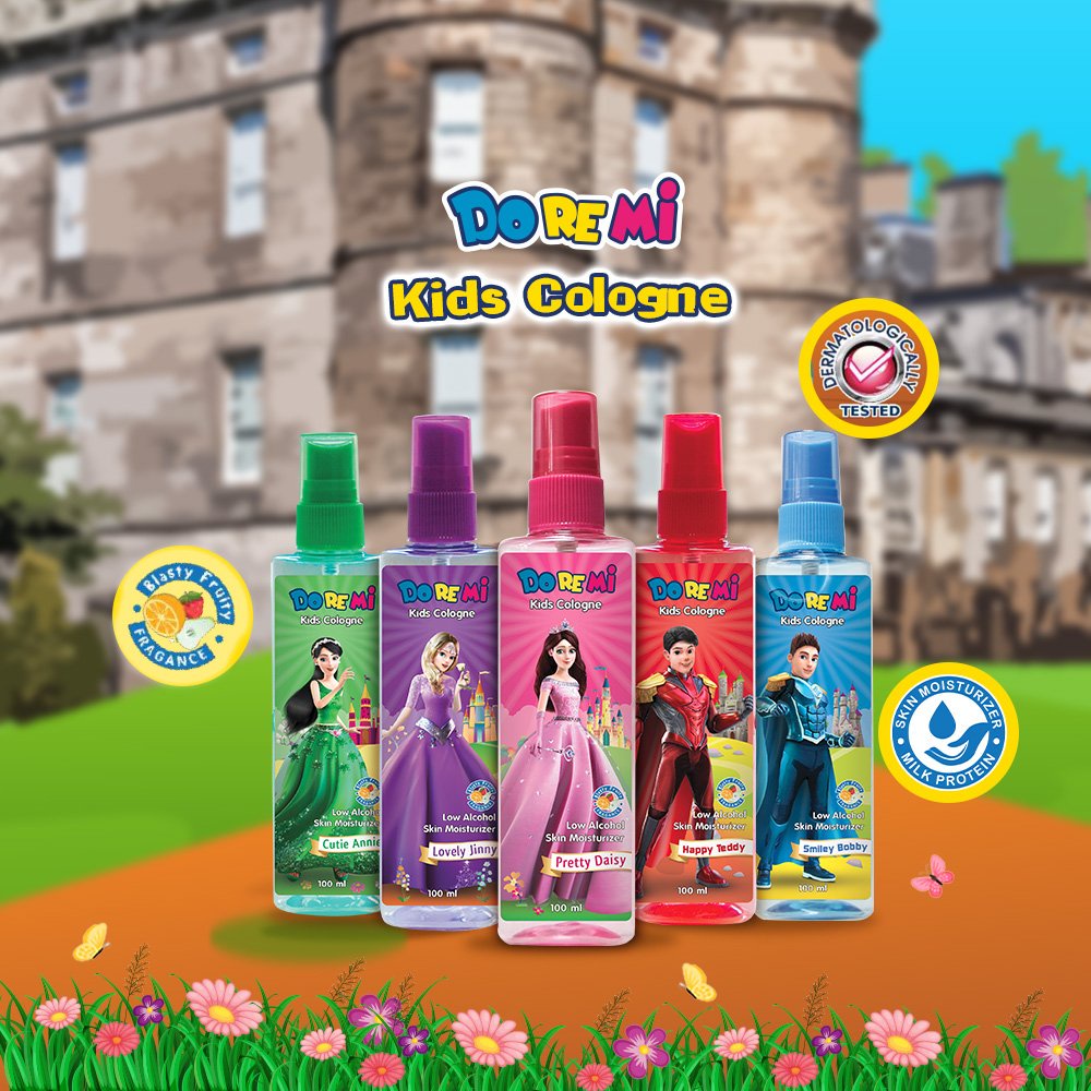 Jual Doremi Kids Cologne Spray 100ml/unza/parfum anak. | Shopee Indonesia