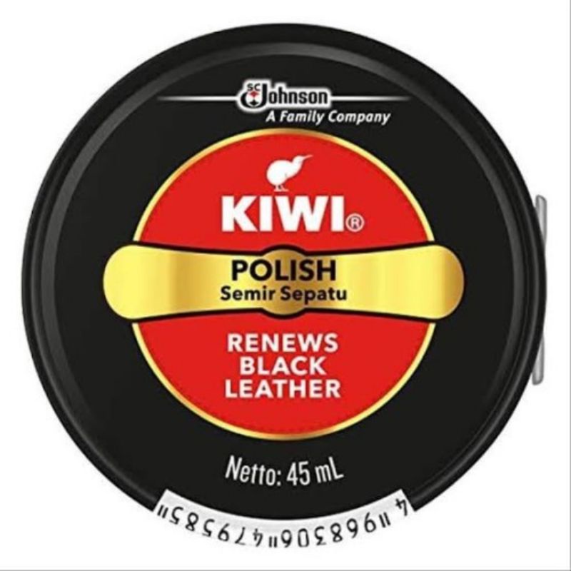 Jual Semir Kiwi Kaleng 45ml HITAM BESAR / KIWI Shoe Polish 45 ml (1 Pcs) | Shopee Indonesia
