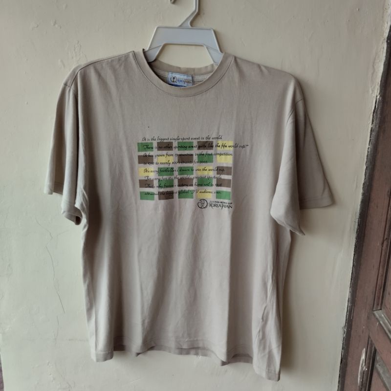 Jual T-shirts Fifa World Cup 2002 Korea-Japan | Shopee Indonesia