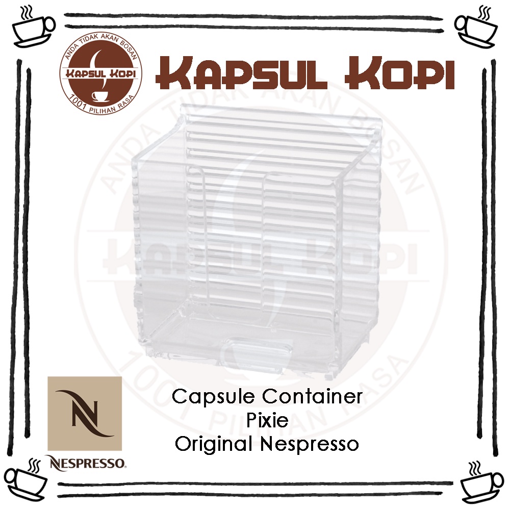 Jual Nespresso Pixie Coffee Capsule Container Mesin Kapsul Kopi ...
