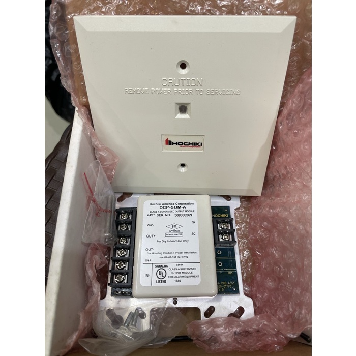 Jual Detect Hochiki Class A Supervised Output Module Dcp-Som-A | Shopee ...