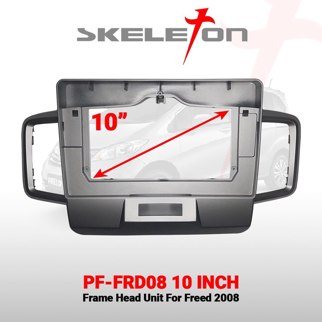 Jual Frame Head Unit 10 Inch Mobil Freed 08 Frame Android Skeleton ...