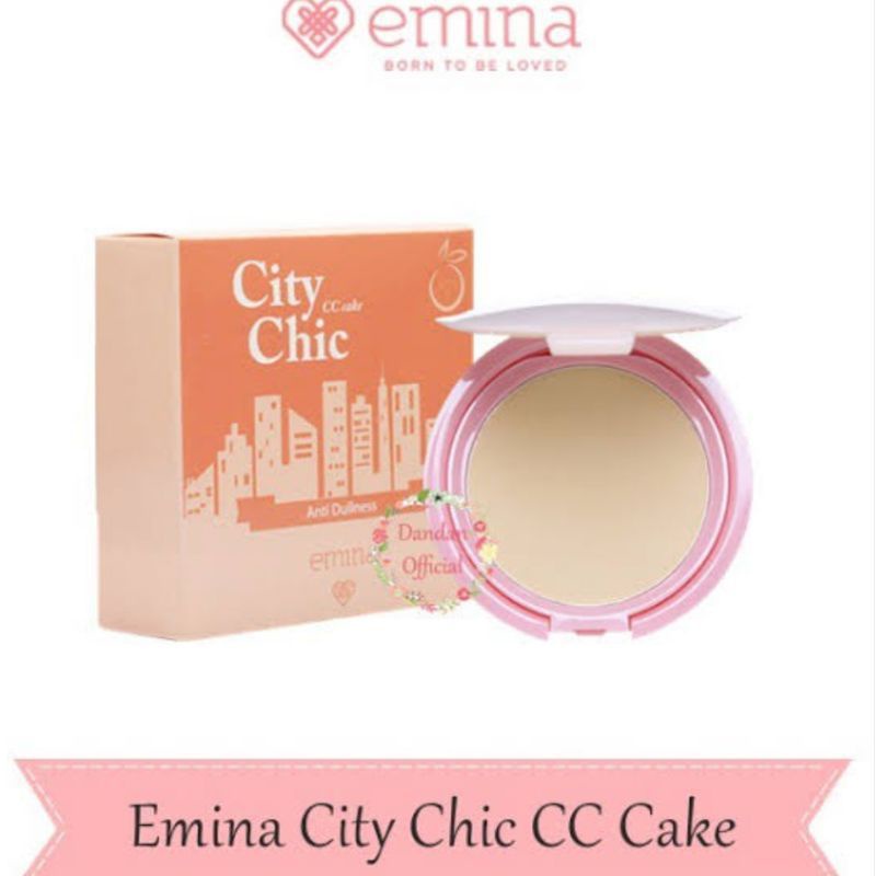 Jual Emina City Chic CC Cake 12gr | Shopee Indonesia