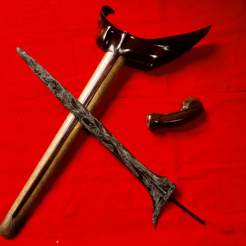 Jual Keris Pasopati Pamor Ganggang Kanyut Tangguh Kamardikan Alusan ...