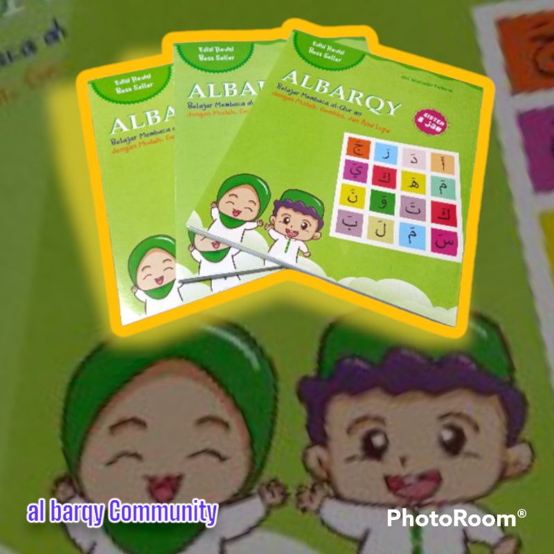 Jual Supplier Satuan dan Grosir Buku Belajar Membaca dan Mengaji Al Qur'an Metode albarqy (AL ...