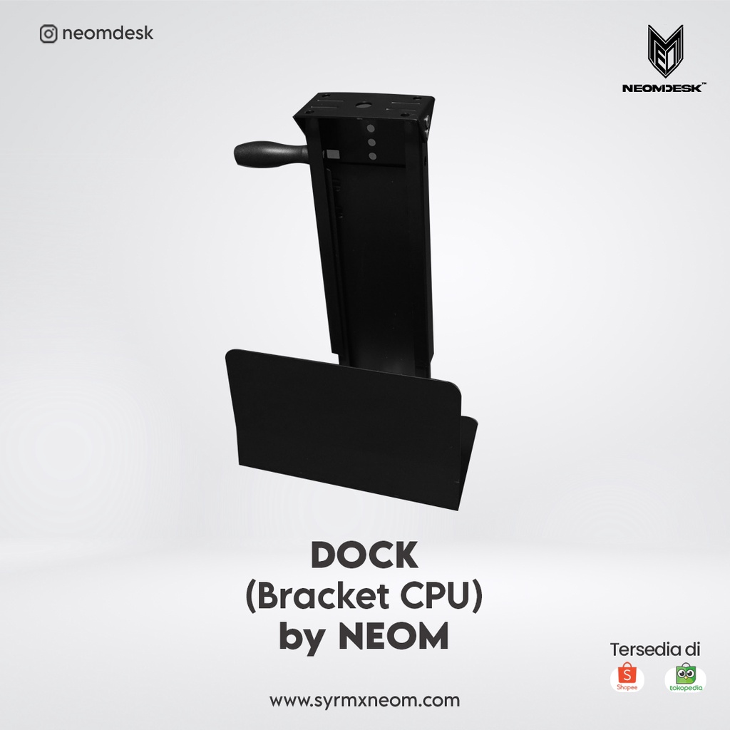 Jual Bracket CPU Under Table by Neom | Shopee Indonesia