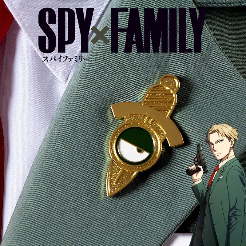 Jual Pin Bros Lencana Loid Forger Spy X Family | Shopee Indonesia