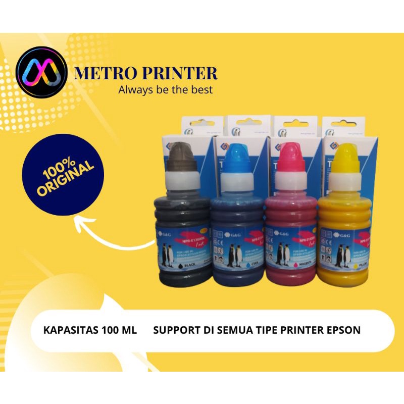 Jual paket tinta art paper GnG 4 warna | Shopee Indonesia