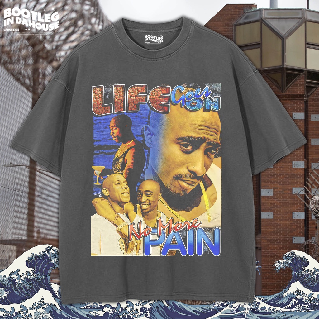 Jual TUPAC SHAKUR Oversize T-shirt / Kaos Oversize TUPAC SHAKUR ...