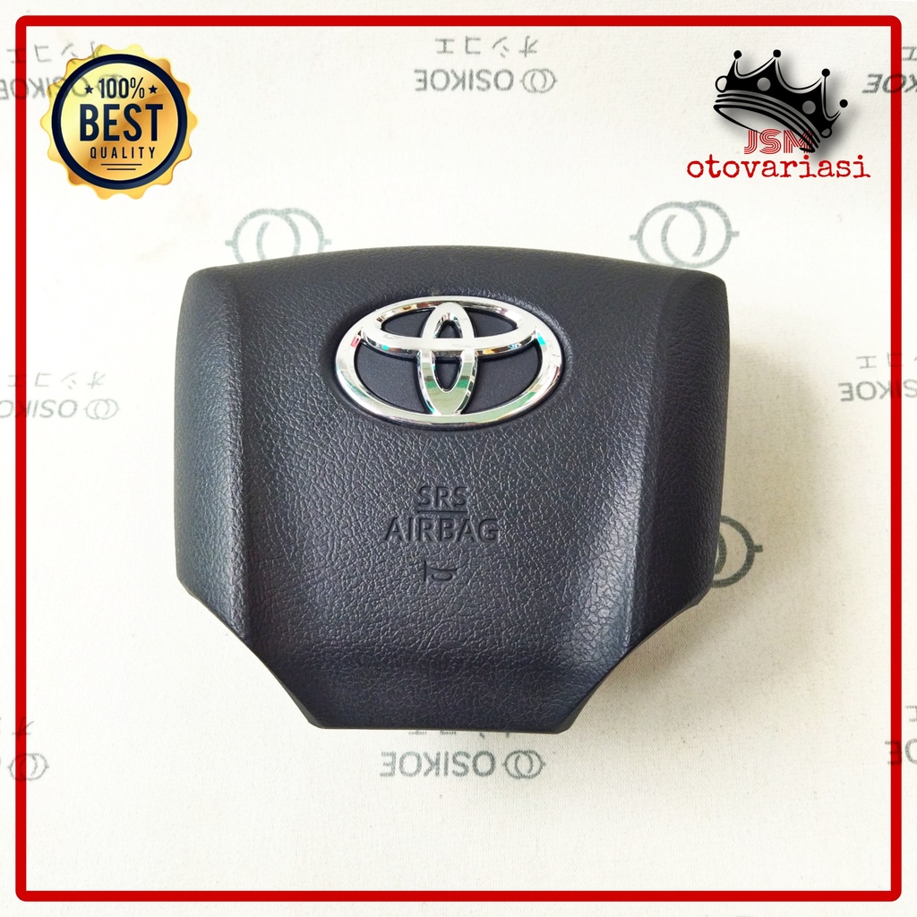 Jual Cover Airbag Innova Reborn/ Tutup Stir Toyota Innova Reborn ...
