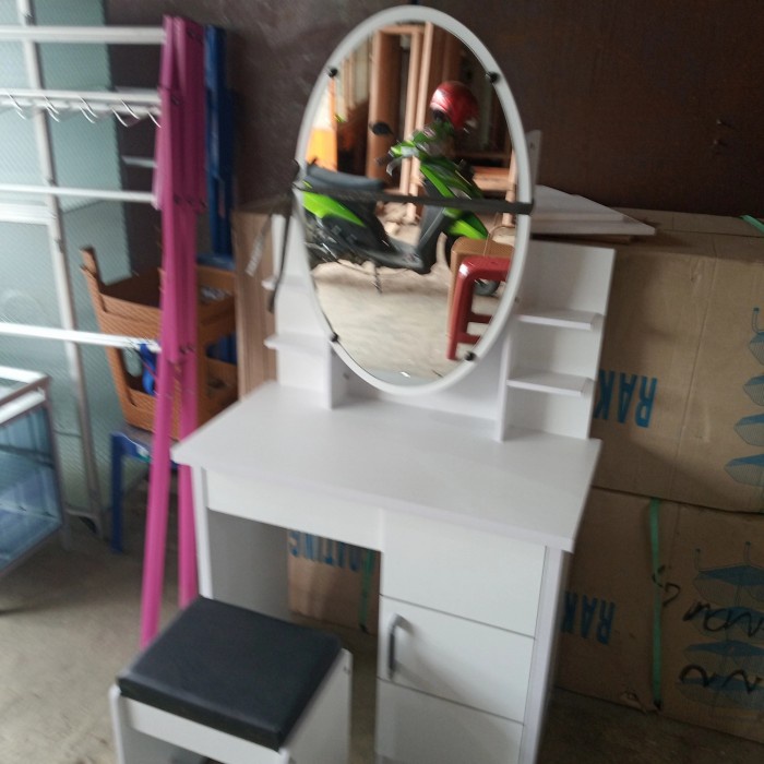 Jual Meja Meja Rias Kaca Cermin Geser - Bandung Only | Shopee Indonesia