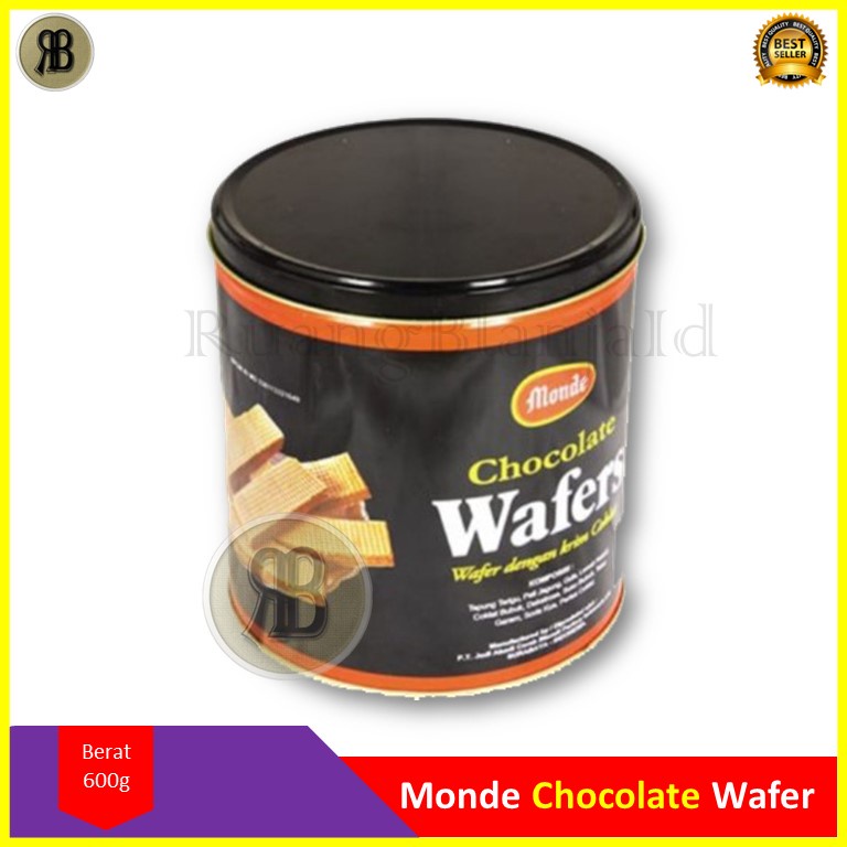 Jual Monde Wafer coklat kaleng 600gr - wafers chocolate tin | Shopee ...