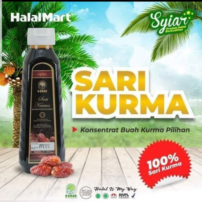 Jual SARI KURMA HNI 100% ORIGINAL atasi TIPES & ANEMIA | Shopee Indonesia
