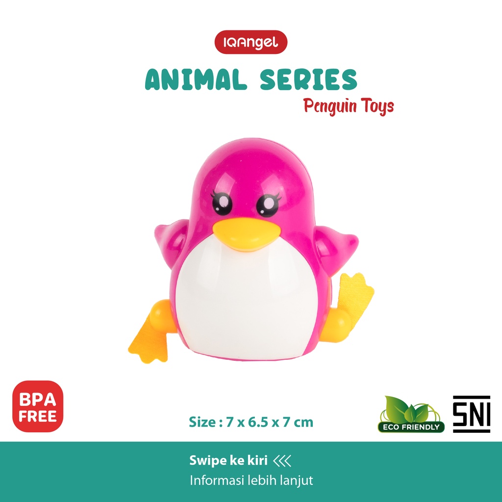 Jual IQ Angel Penguin Toys / Mainan Putar / Mainan Bayi / Pinguin putar ...