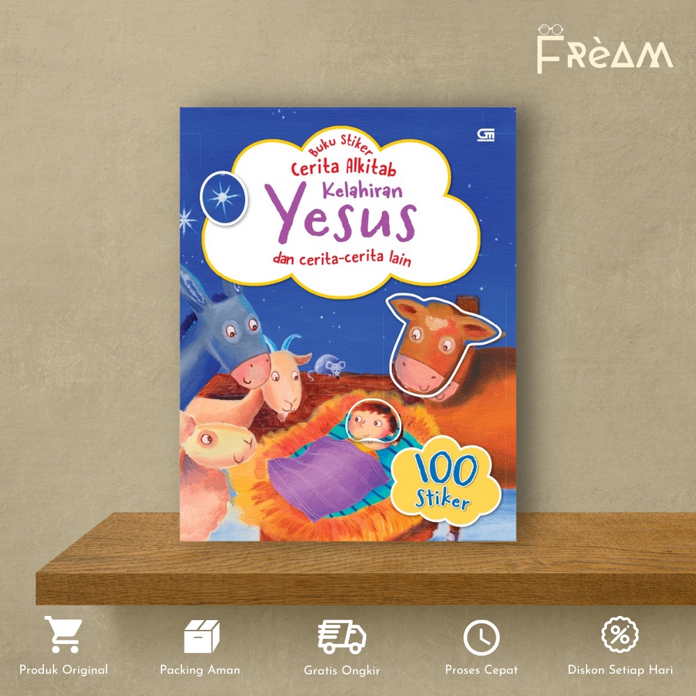 Jual Buku Anak Buku Stiker Cerita Alkitab: Yesus dan Penjala Ikan dan cerita-cerita lain | Yunus ...