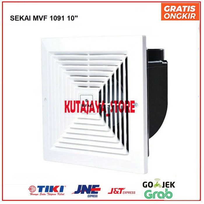 Jual Sekai Exhaust Fan Plafon 10 Inch MVF - 1091 | Shopee Indonesia