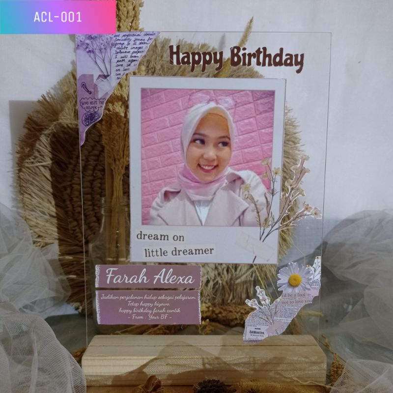 Jual Acrylic Gift - Kado wisuda - Kado ulang tahun - kado wedding ...