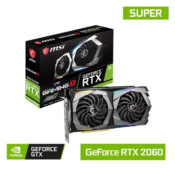 Jual Vga Card Msi Geforce Rtx 2060 Super Gaming X | Shopee Indonesia