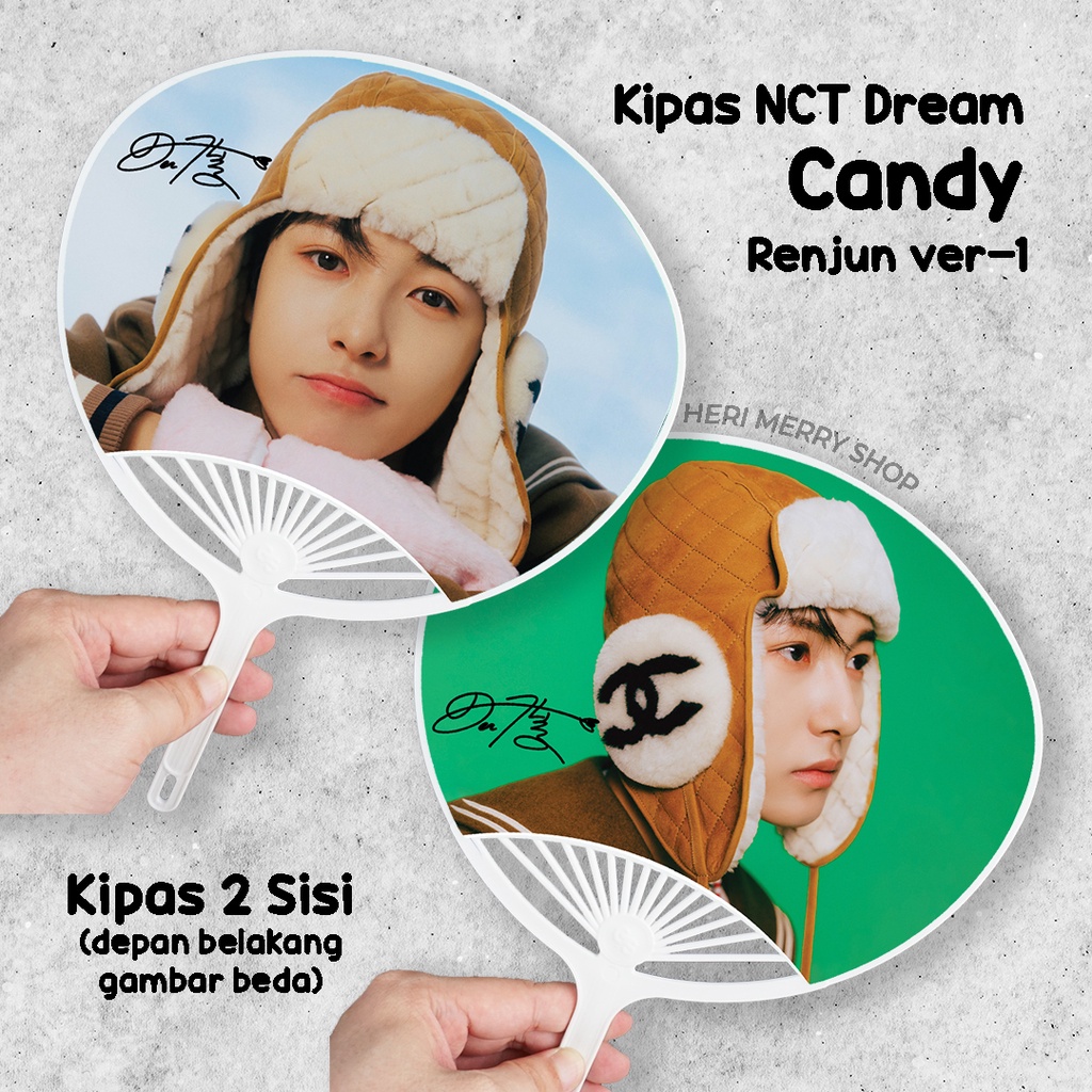 Jual Kipas NCT Dream Candy - Merchandise KPOP Hand fan Unofficial Kipas ...