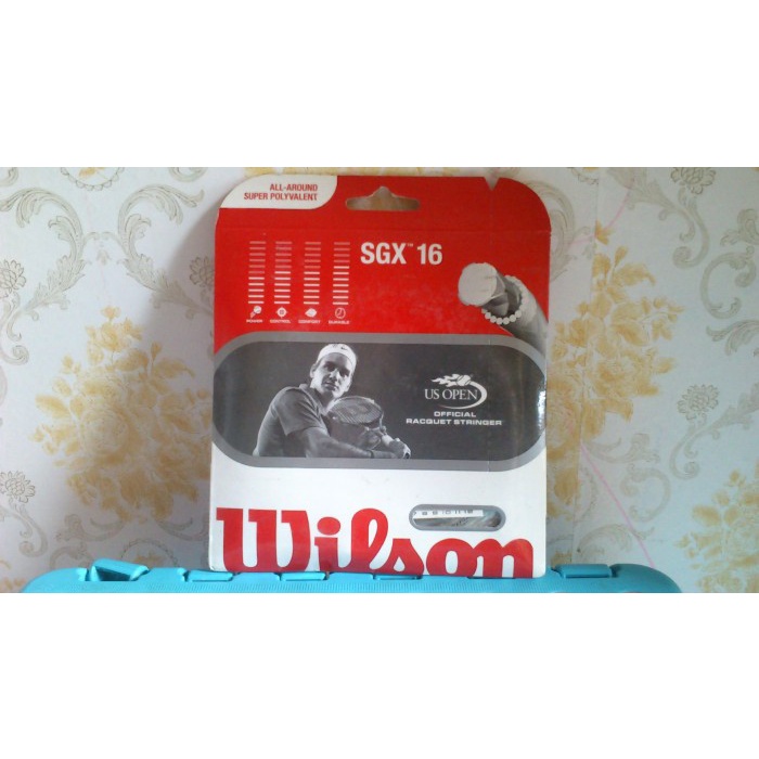 Jual [ COD ] Senar Raket Tennis Wilson SGX 16 (Original) | Shopee Indonesia