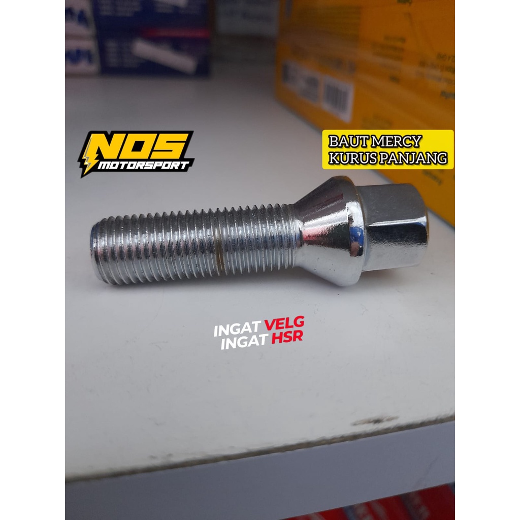 Jual Baut Roda Mobil Mercy Kurus Panjang Original HSR Wheel Murah Awet ...