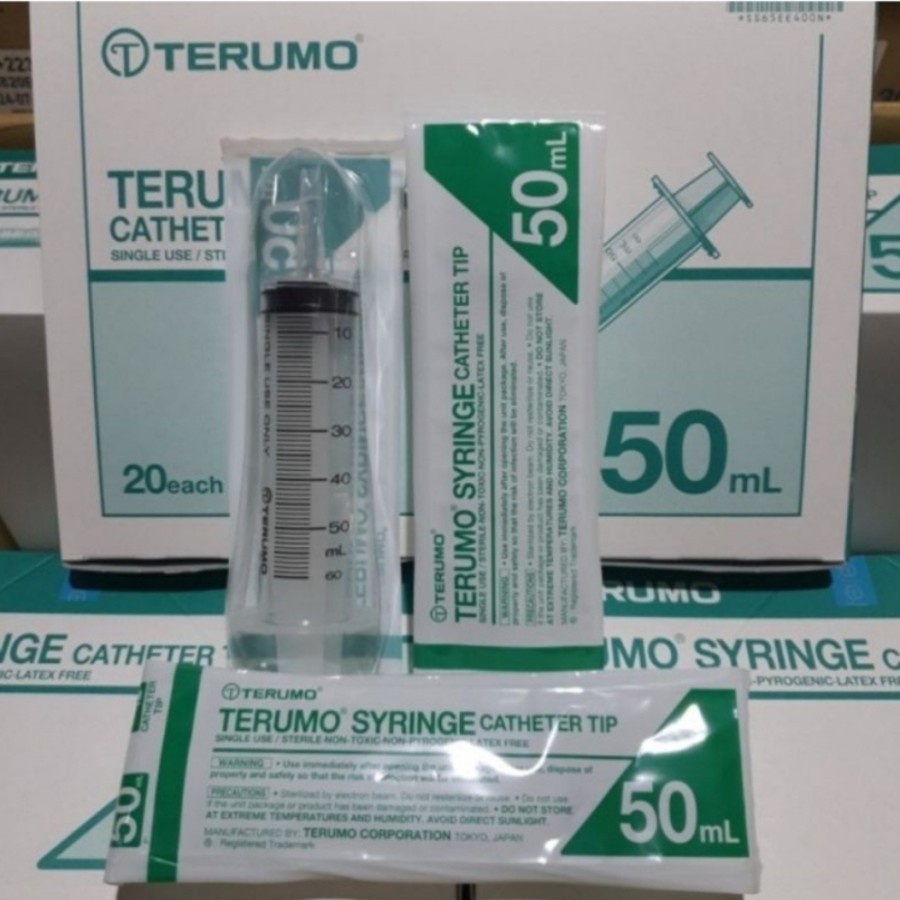 Jual Catheter Tip Terumo 50cc Spuit 50 ml Lubang Tengah Kateter Tip ...