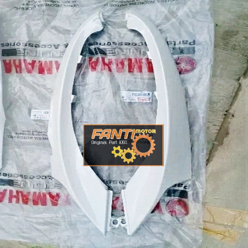 Jual MOLE SIDE DEK BAWAH KANAN KIRI YAMAHA FINO FI 125 PUTIH CREAM P3 ...