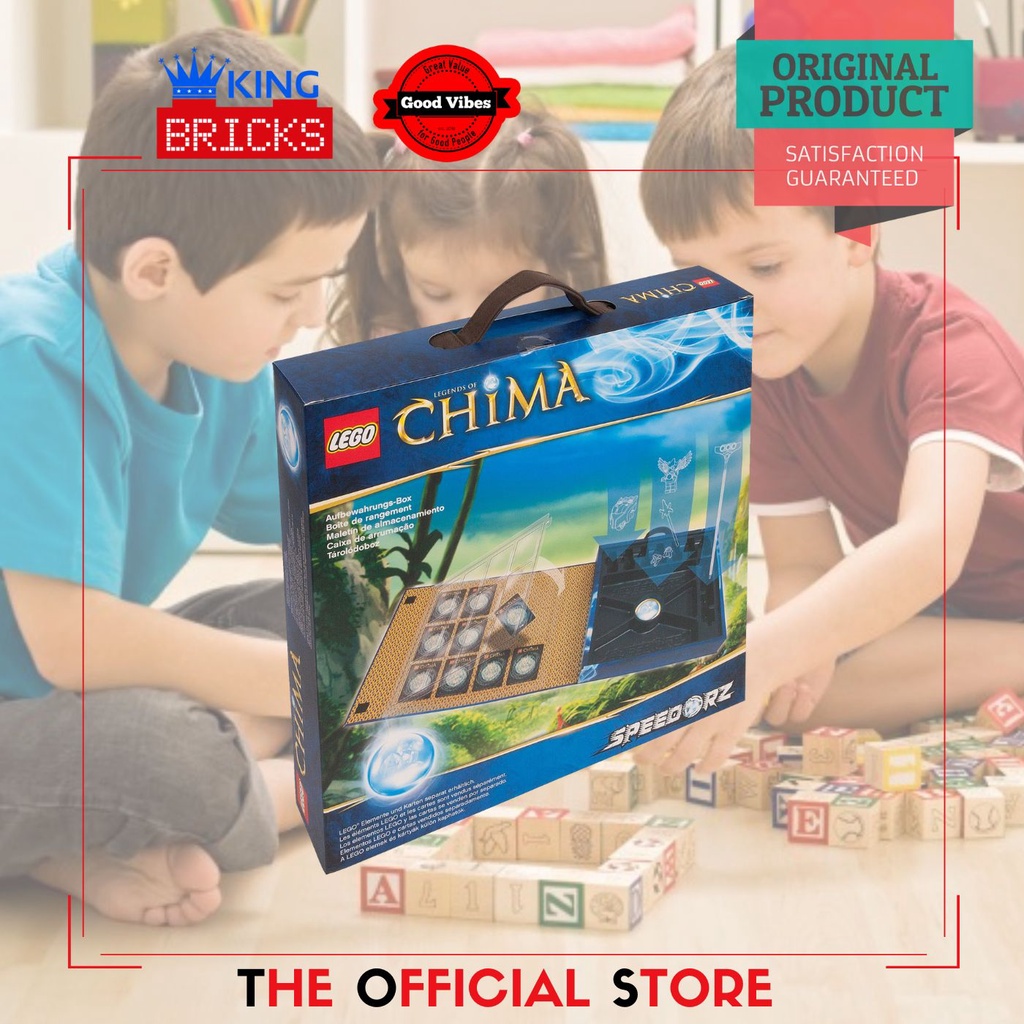 Jual LEGO Original CHIMA 850775 Legenda of Chima Speedorz Storage Bag ...