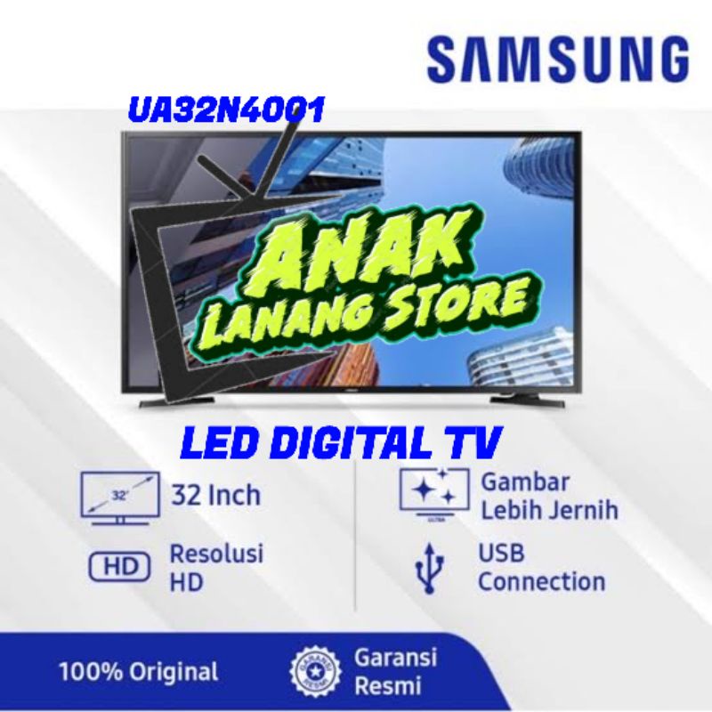 Jual SAMSUNG LED DIGITAL TV 32 INCH UA32N4001/UA32T4001 HD Digital LED ...
