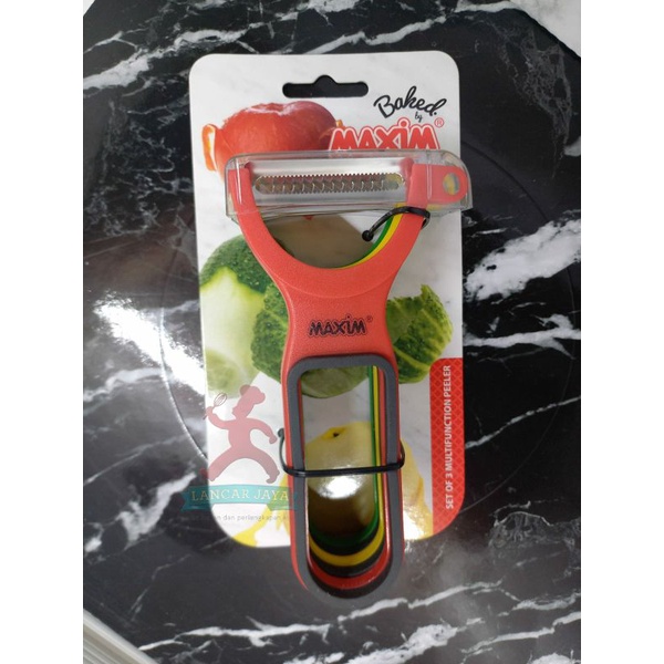 Jual Maxim Tools Set Of 3 Multifunction Peeler - Alat Pengupas 3 set ...