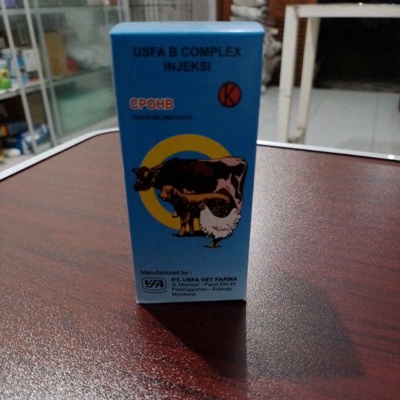 Jual USFA B COMPLEX INJEKSI 100 ml | Shopee Indonesia