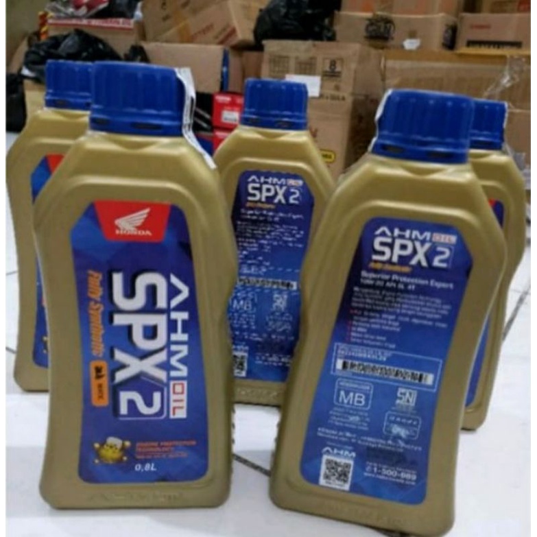 Jual OLI SPX 2 0,8L AHM MATIC 1 DUS(24 BOTOL) | Shopee Indonesia
