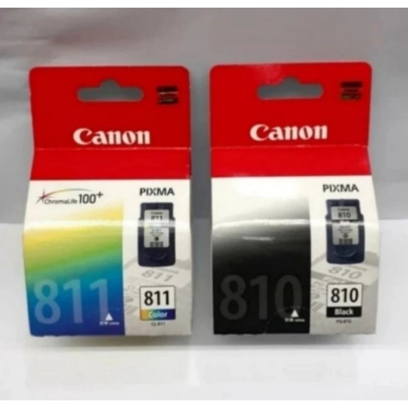 Jual tinta catridge canon pg 810 Cl 811 (1 set ) original | Shopee ...