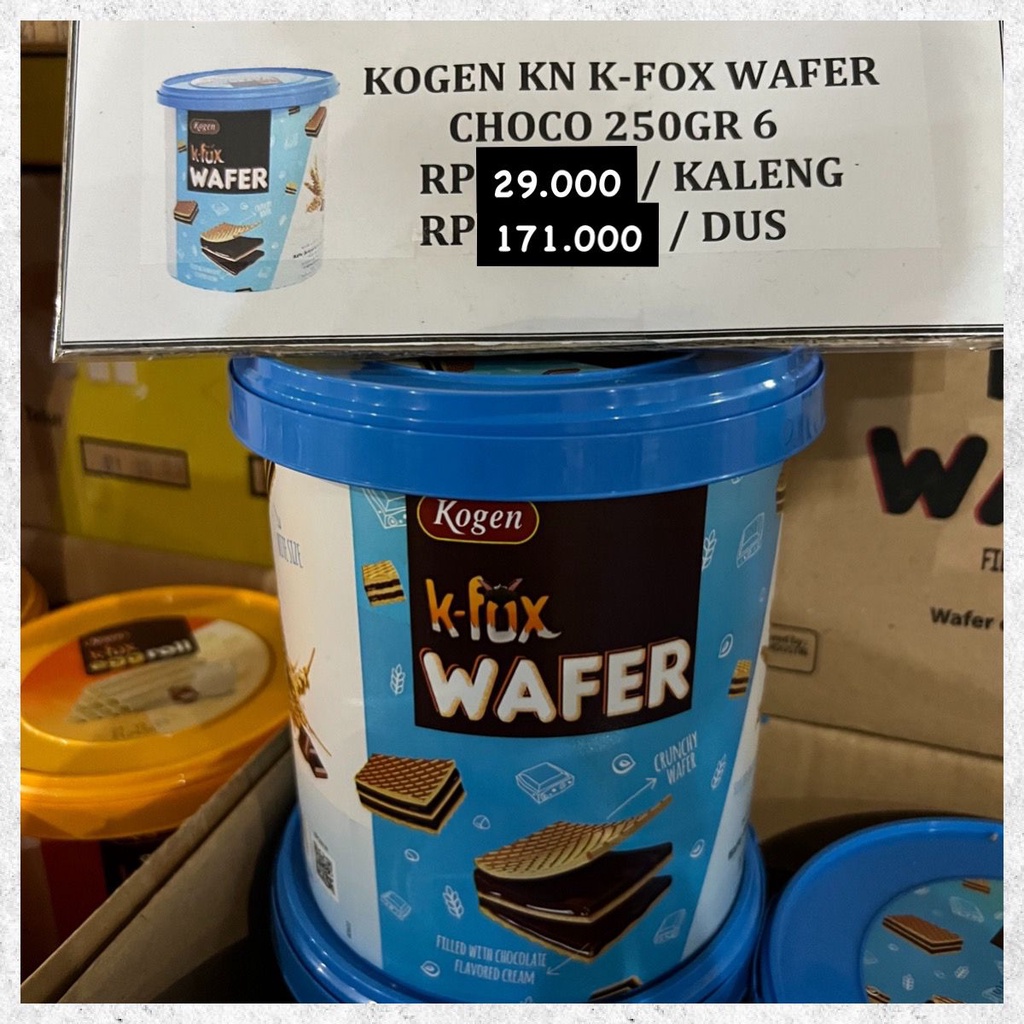 Jual Kfox wafer ember biru 250gr | Shopee Indonesia
