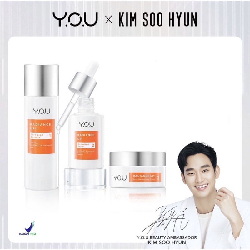 Jual YOU Radiance Up Series | Moisturizer | Serum | Essence | Shopee ...
