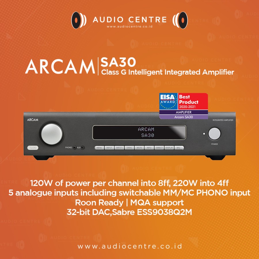Jual Arcam SA30 Integrated Amplifier arcam sa 30 marantz mcintosh ...