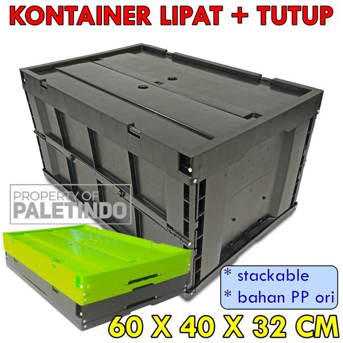 Jual Box Container Lipat SOLID Dengan TUTUP Kotak Penyimpanan Baju ...