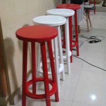 Jual Kursi kafe kursi bar bulat/kursi makan | Shopee Indonesia