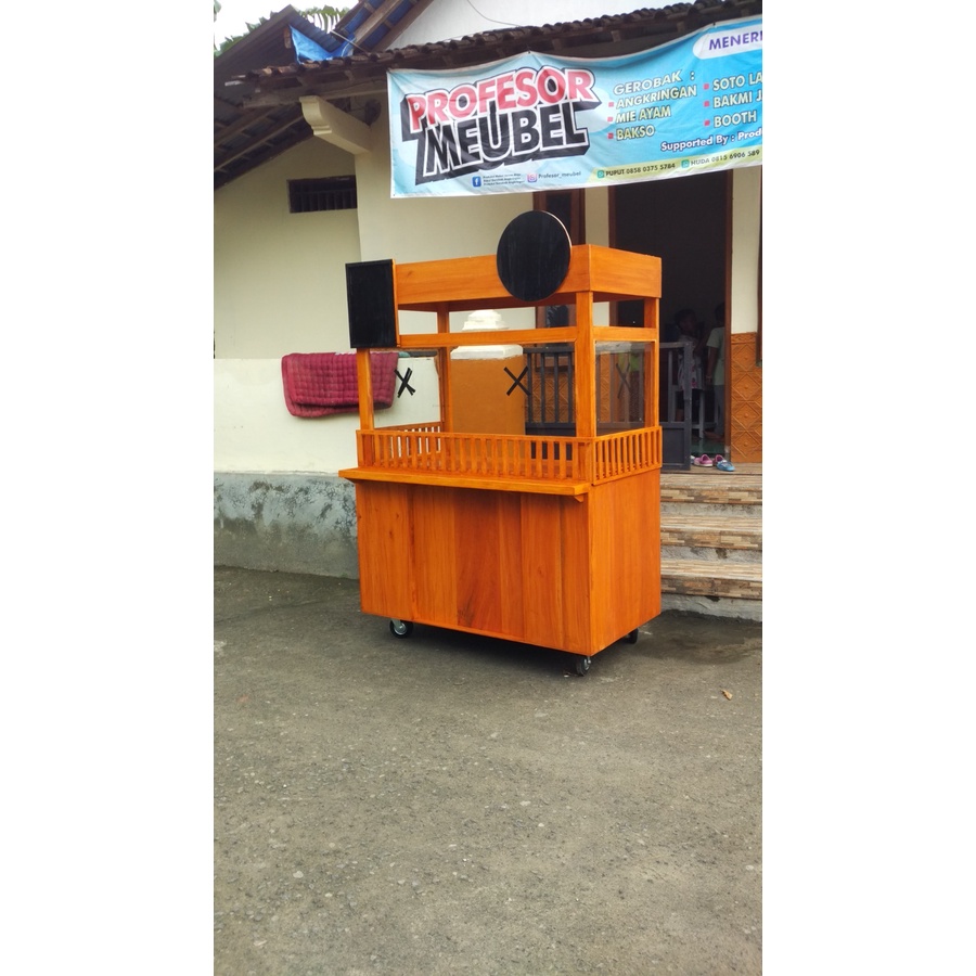 Jual Gerobak Booth Juice Gerobak Rujak Gerobak Tempura dll | Shopee ...
