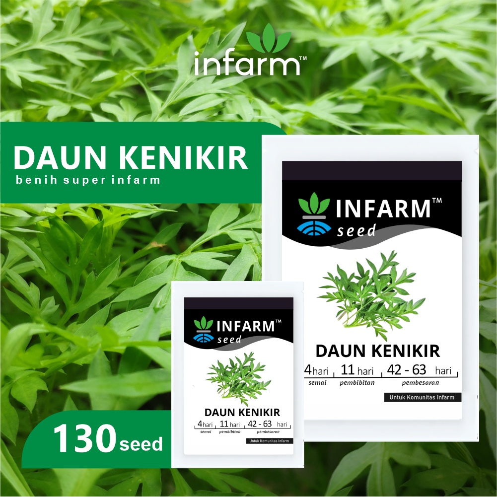 Jual INFARM - Benih Bibit Biji Super Sayur Kenikir | Shopee Indonesia