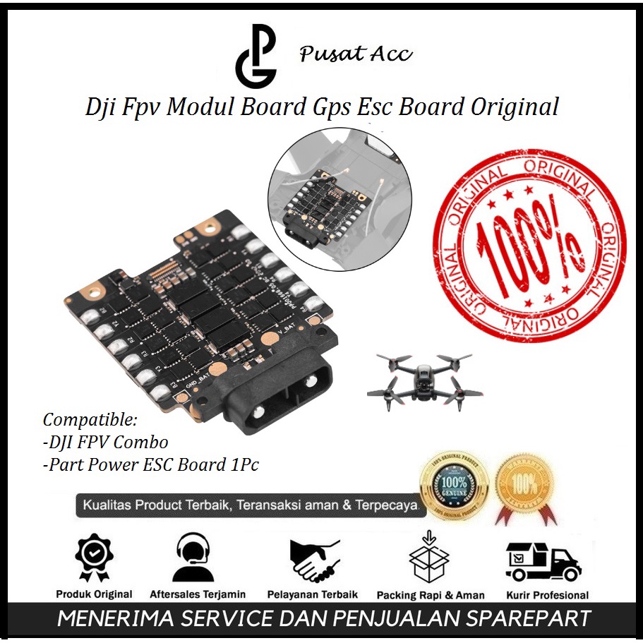 Jual DJI FPV Modul Board Gps Esc Power Original for Fpv Combo Aircraft ...