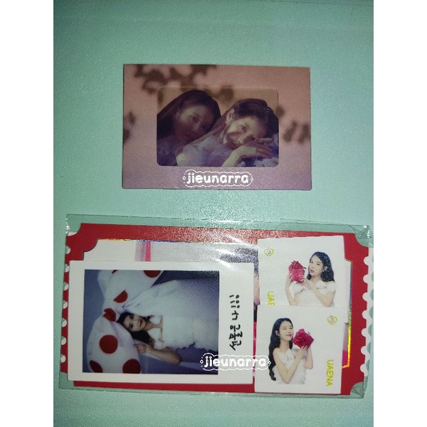 Jual IU PC PHOTOCARD TRANSPARENT PHOTOBOOK POLAROID POB LIGHTSTICK I-KE ...