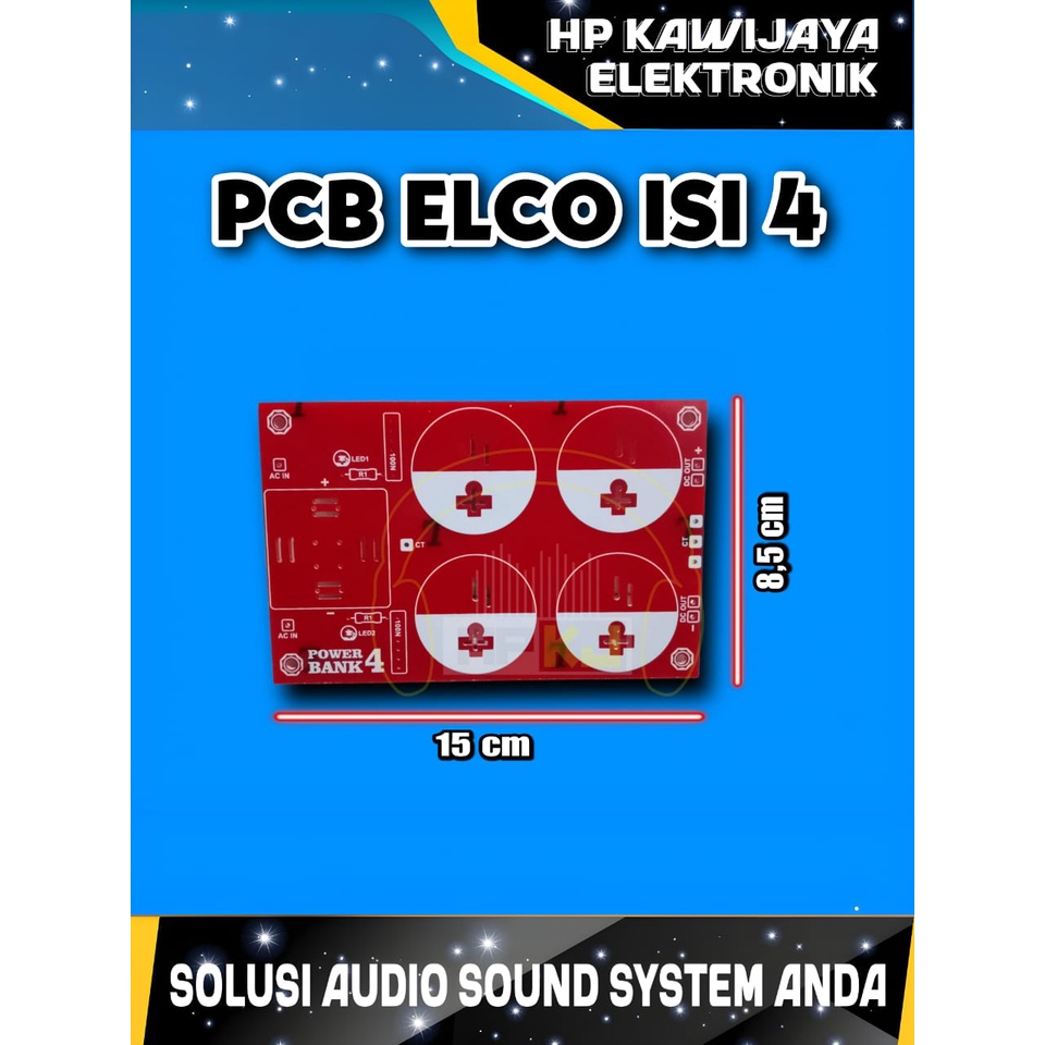 Jual PCB POWER SUPPLY PCB ELCO 4 Pcb powerbank elcho 4 | Shopee Indonesia