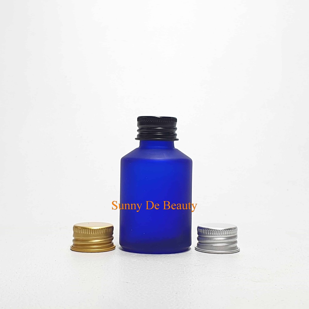 Jual Botol Kaca GD 30 Ml Biru Frosted Tutup Alu Ulir / Botol Kaca ... Jual Botol Kaca GD 30 Ml Biru Frosted Tutup Alu Ulir / Botol Kaca ...