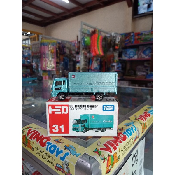 Jual Tomica no 31 diecast miniatur UD Trucks Condor Takara Tomy | Shopee Indonesia